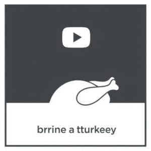 Youtube How To Brine A Turkey